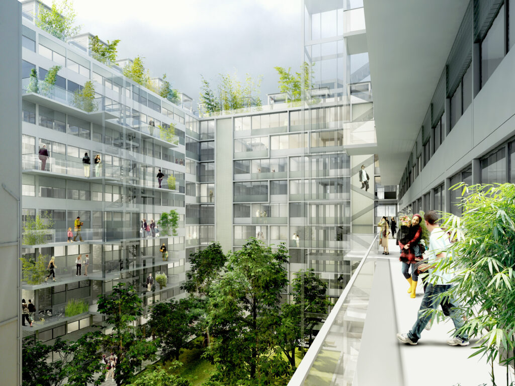 Residential Building on Quai Henri IV - Shigeru Ban