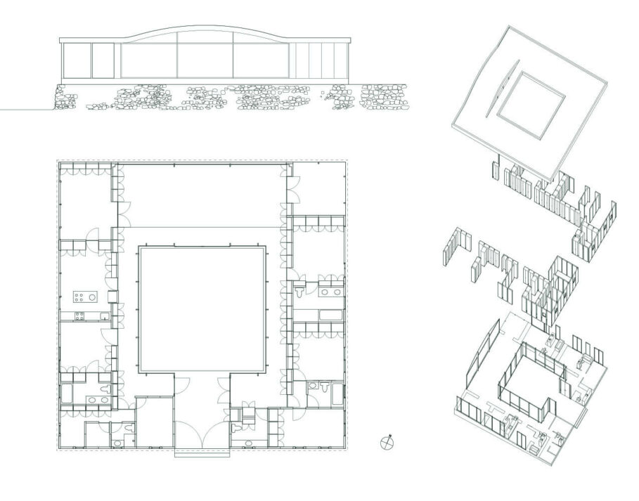 Bamboo Furniture House - Shigeru Ban