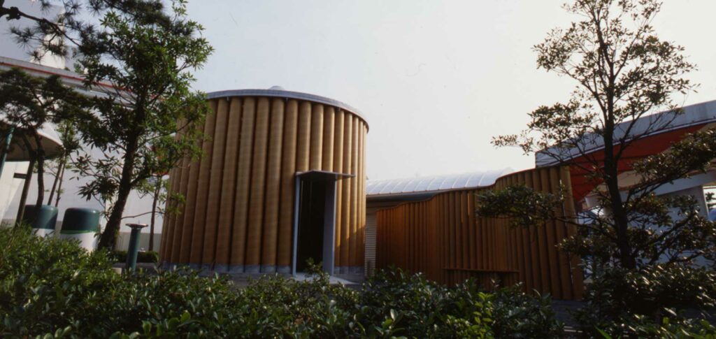 Paper arbor - Shigeru Ban