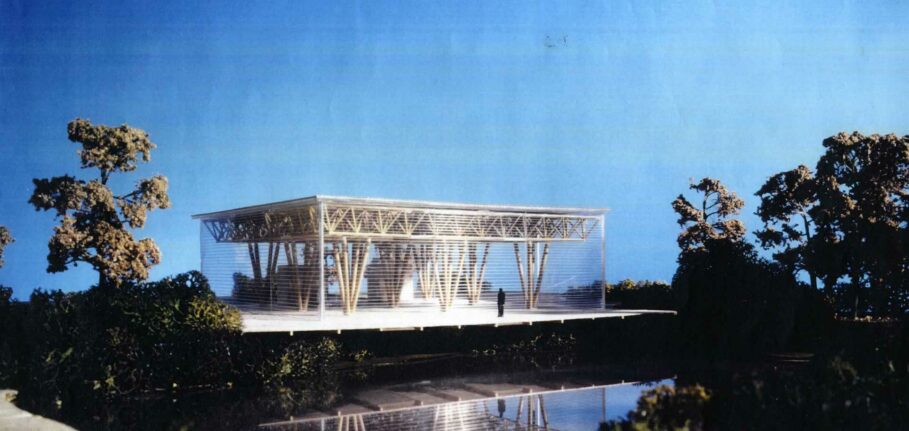 Paper Pavilion for Kew Gardens - Shigeru Ban