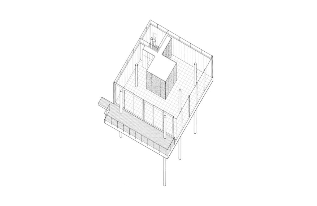 PC Pile House - Shigeru Ban