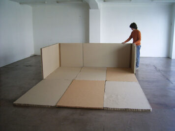 Paper Partition System 2 - Fukuoka Earthquake 2005 - Shigeru Ban