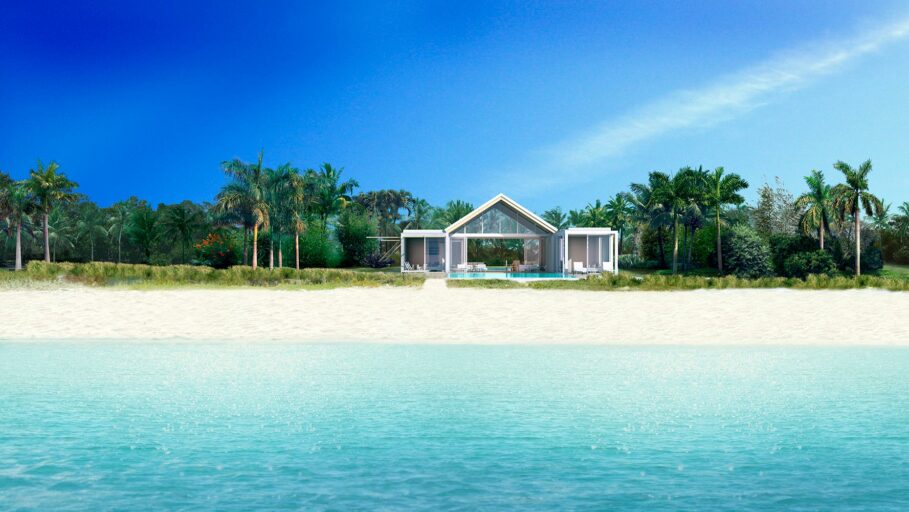 Dellis Cay Southbeach House A _ B - Shigeru Ban