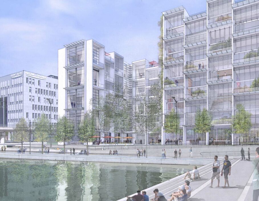 Lyon Confluence - Plot P Sen - Shigeru Ban