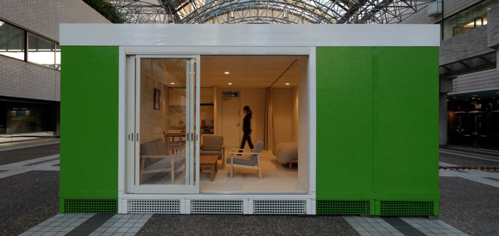 New Temporary House - Shigeru Ban