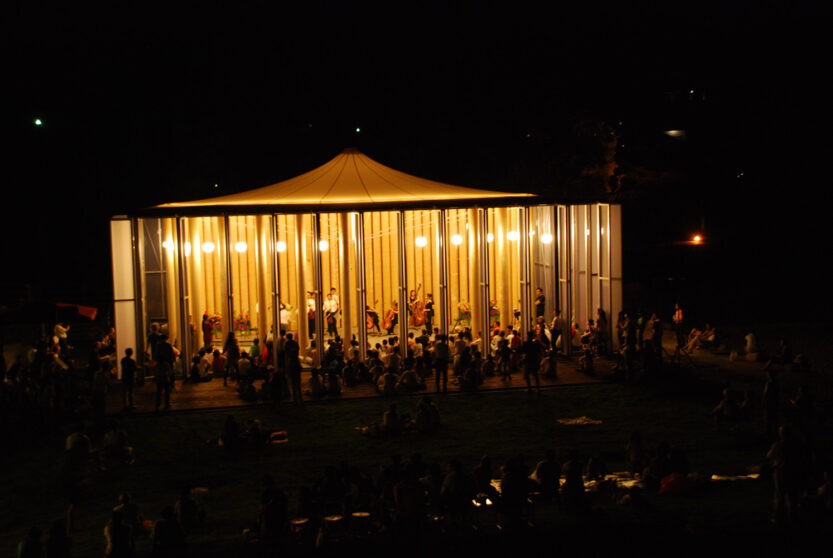 Paper Dome Taiwan - Shigeru Ban