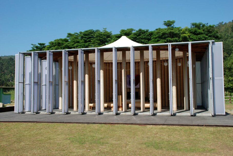 Paper Dome Taiwan - Shigeru Ban