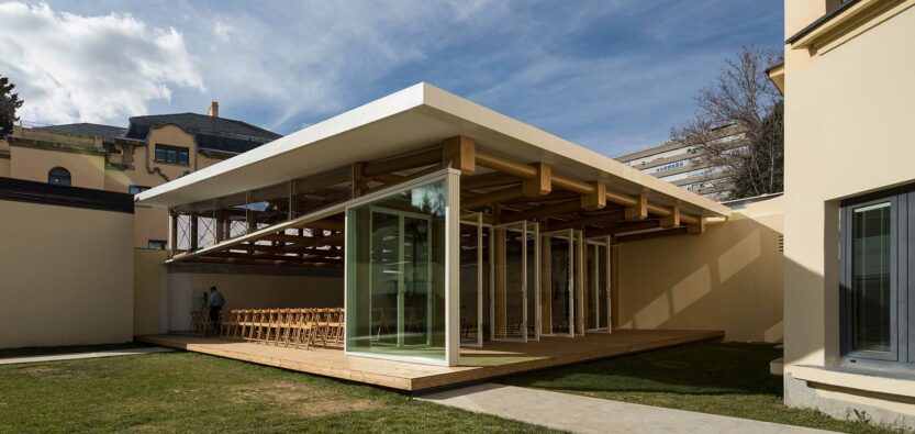 Madrid Paper Pavilion - Shigeru Ban