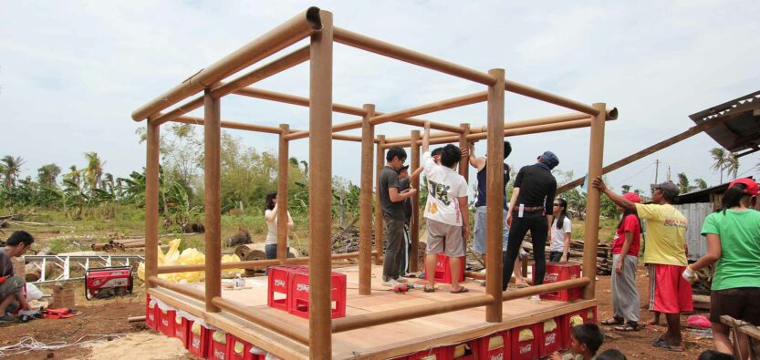 Paper Temporary Shelter - Shigeru Ban