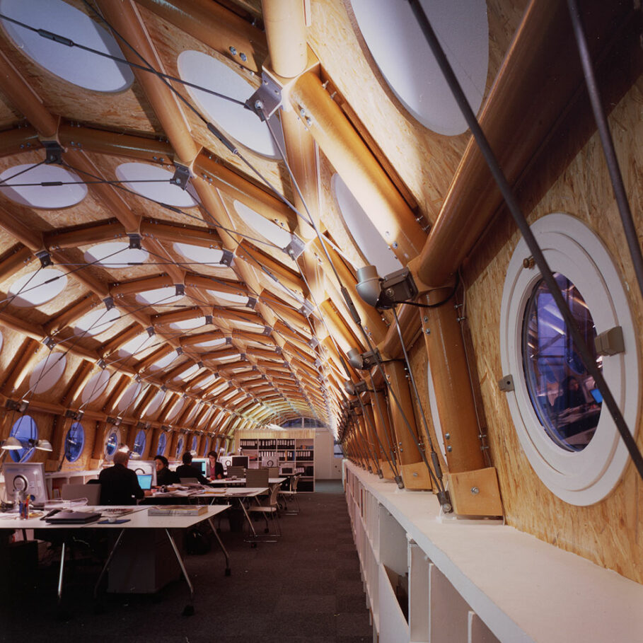 Paper Temporary Studio - Shigeru Ban