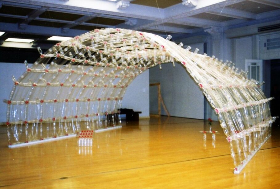 Plastic Bottle Structure - Shigeru Ban
