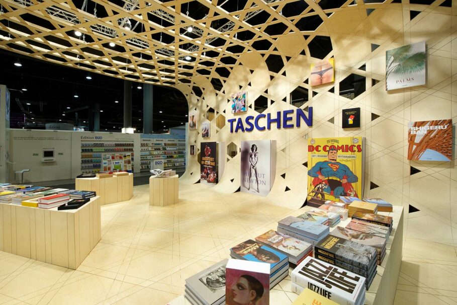 Taschen Frankfurt Bookfair Booth - Shigeru Ban