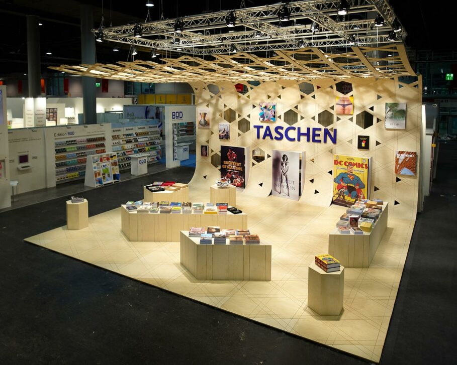 Taschen Frankfurt Bookfair Booth - Shigeru Ban