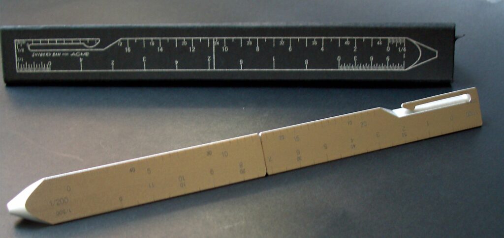 Triangular Scale Pen - Shigeru Ban