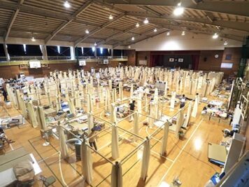 Paper Partition System 4 (PPS4) -West Japan Flooding- Shigeru Ban