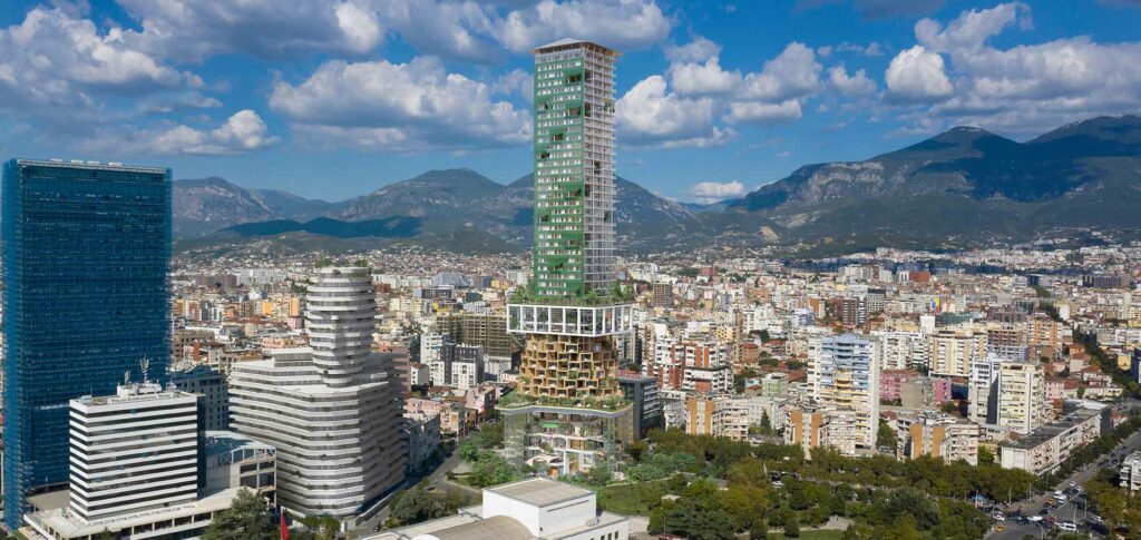 Tirana Multifunctional Tower - Shigeru Ban