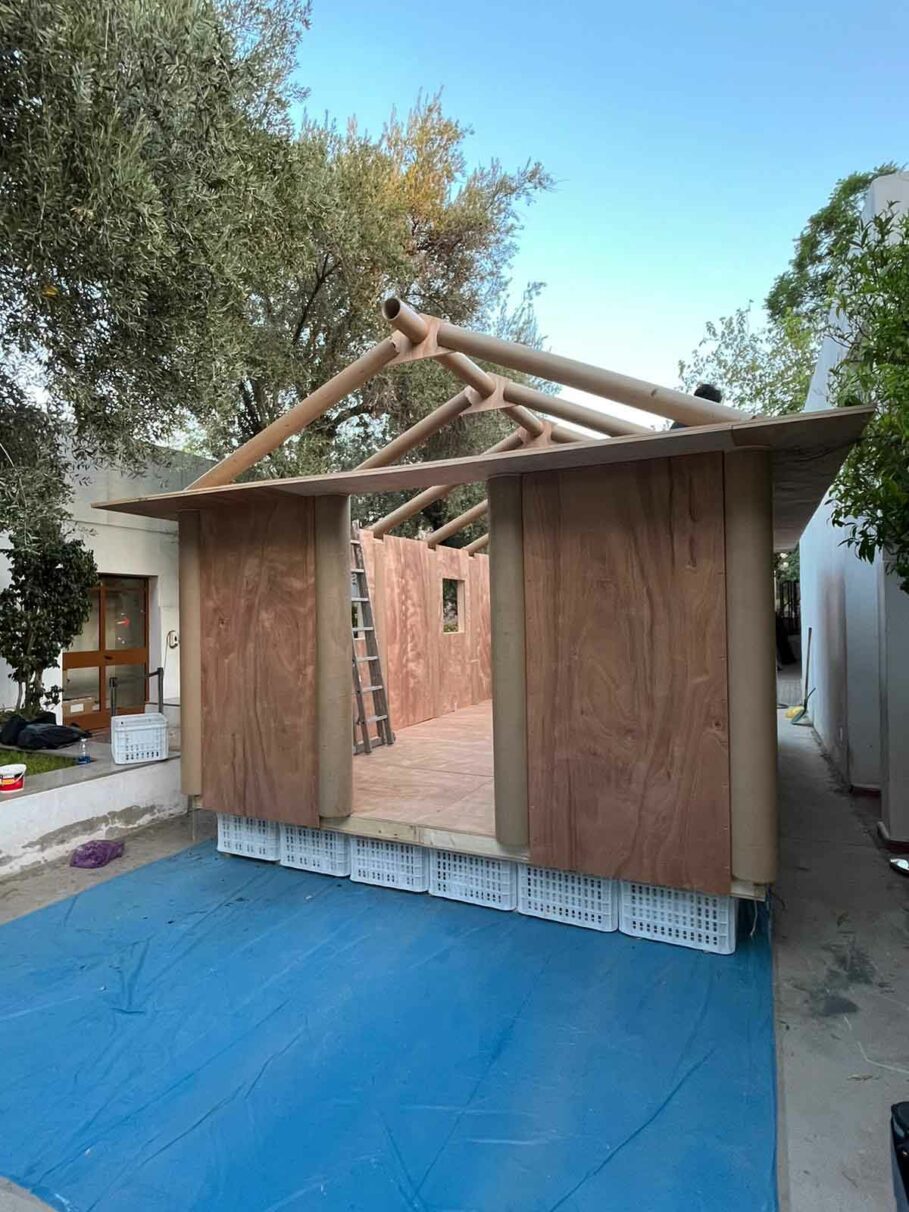 Temporary housing in Marrakesh - Shigeru Ban