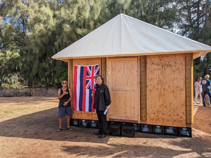 Maui Paper Log House - Shigeru Ban