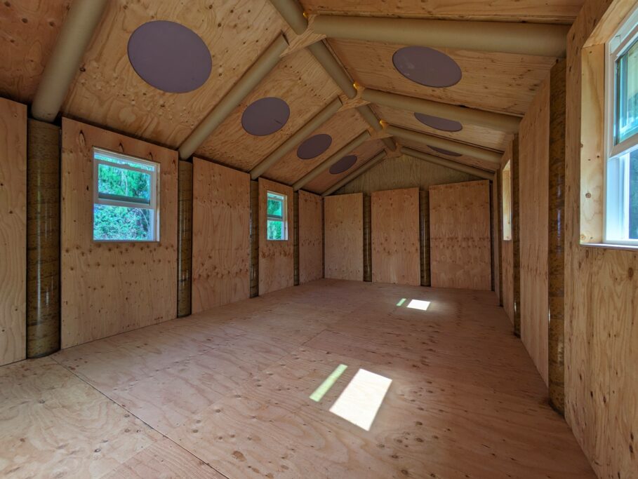 Maui Paper Log House - Shigeru Ban