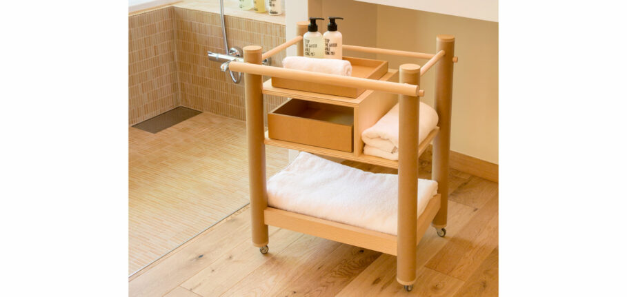 Papertube Amenity Trolley - Shigeru Ban